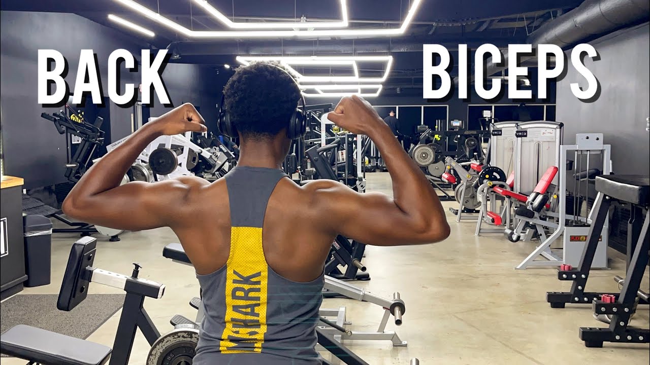 Back & Bicep Workout - YouTube