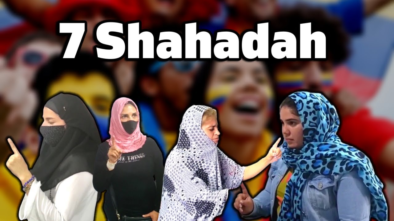 7 Colombian Women Convert to Islam - YouTube
