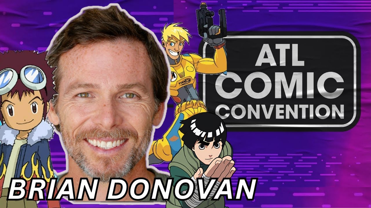 Brian Donovan ATL Comic Convention 2024 Interview - YouTube