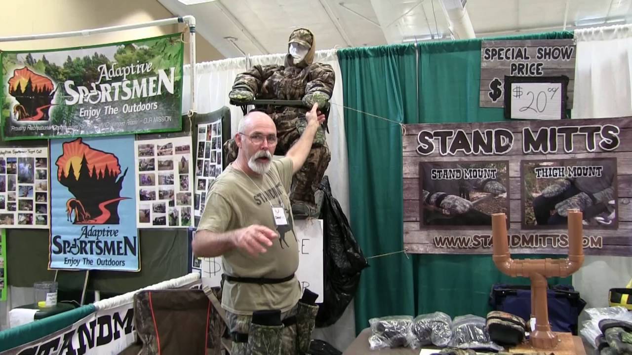 Stand mitts, never fumble with gloves in a stand again - YouTube