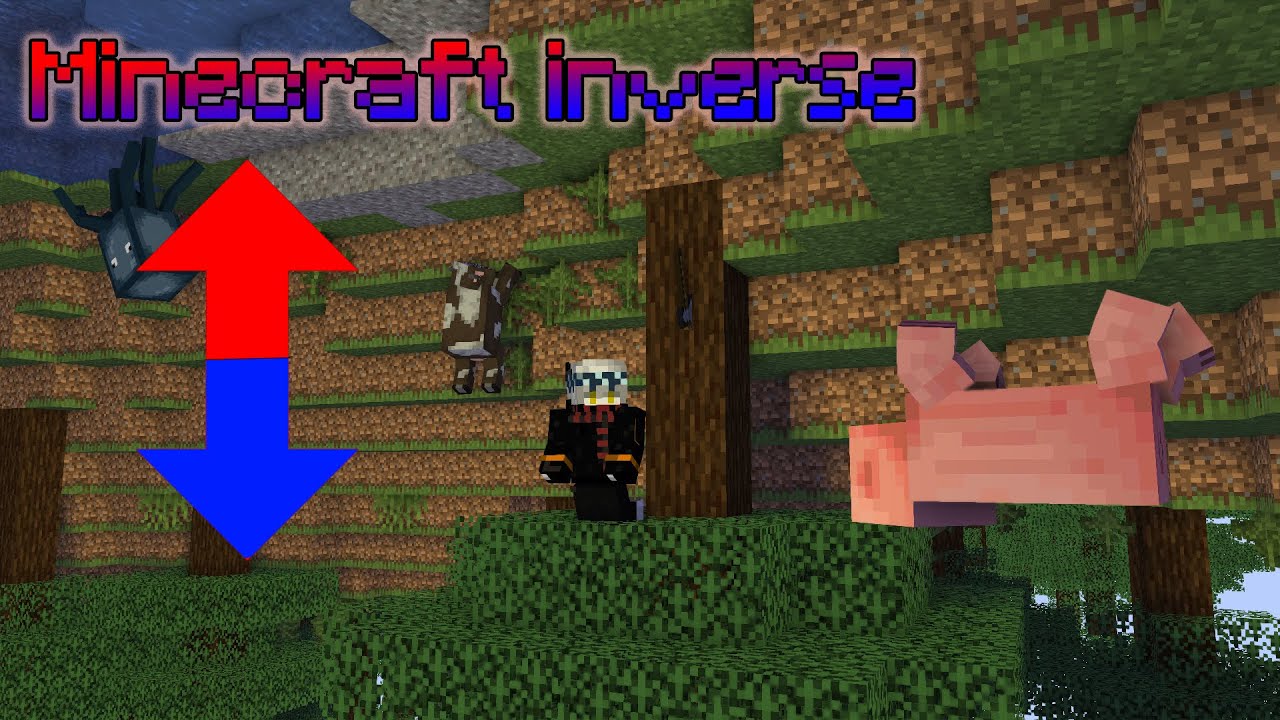 Minecraft INVERSE ! (trop bizarre) - YouTube