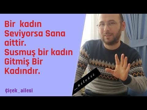 Susmuş bir kadın Gitmiş Bir Kadındır, Susmuş bir kadın ve Bitmiş bir Adamsındır... #çiçekailesi