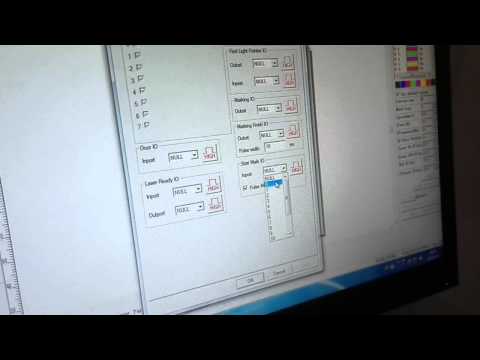 How to activate the foot pedal for laser marking machine