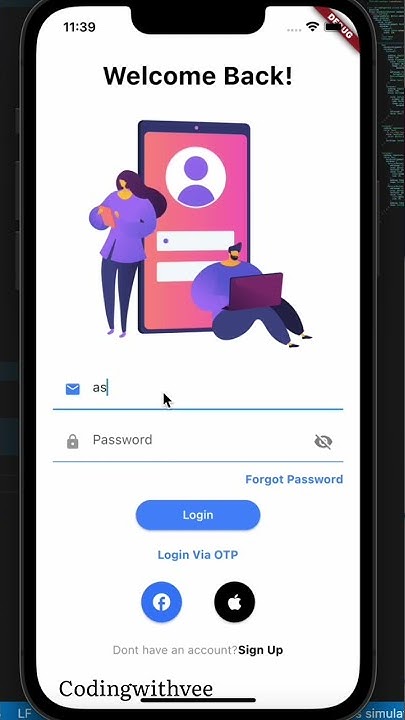 Login Page in Flutter - YouTube