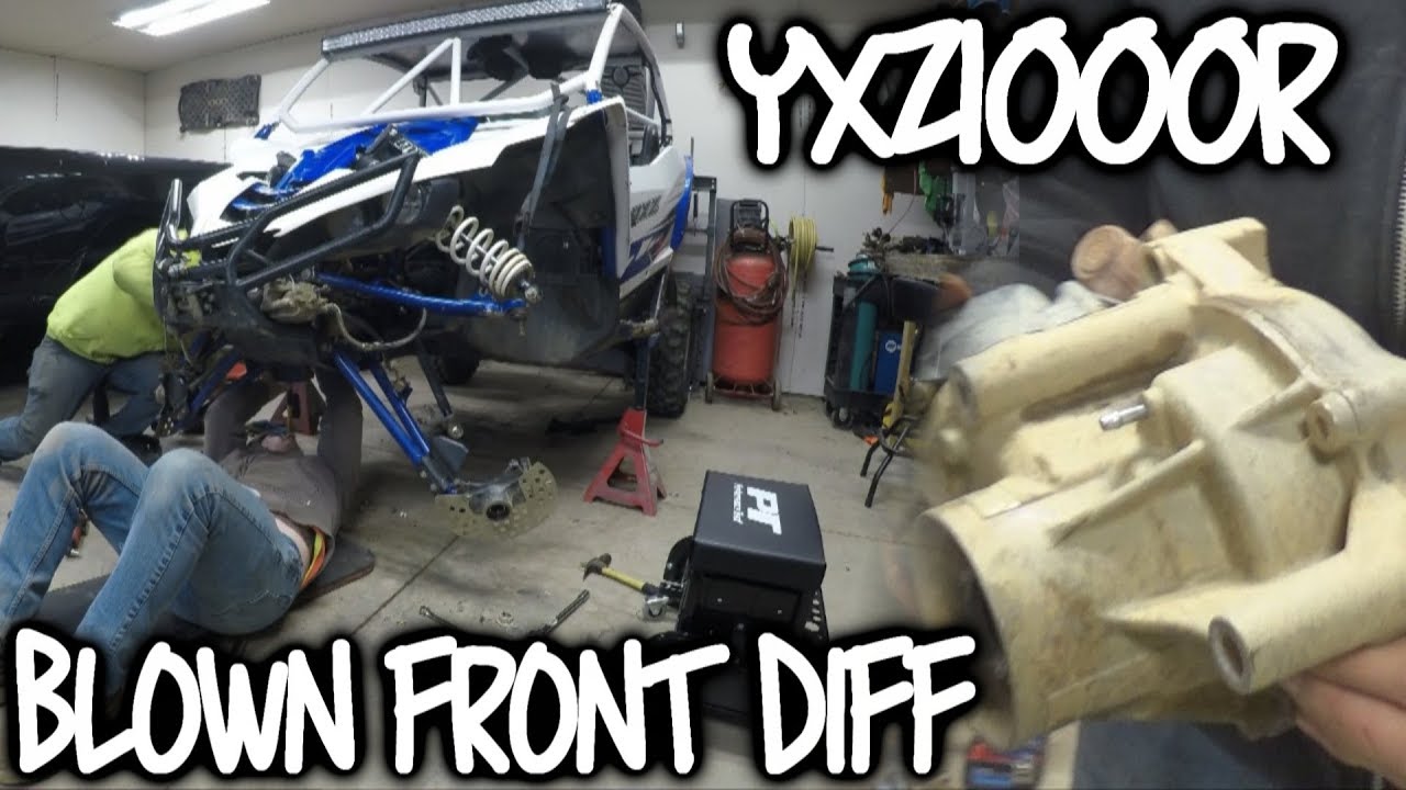 YXZ Blown Front Diff | Teardown and Removal - YouTube