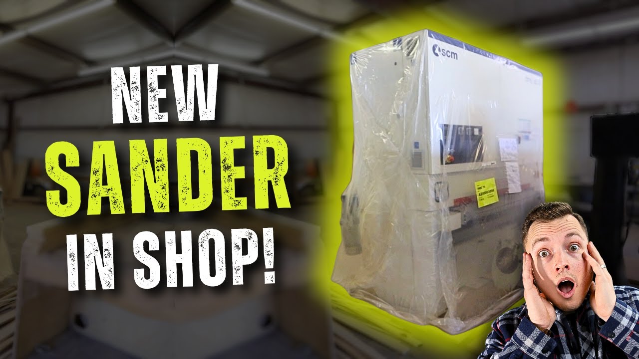This New Sander Is A GAME CHANGER For Our Shop! - YouTube