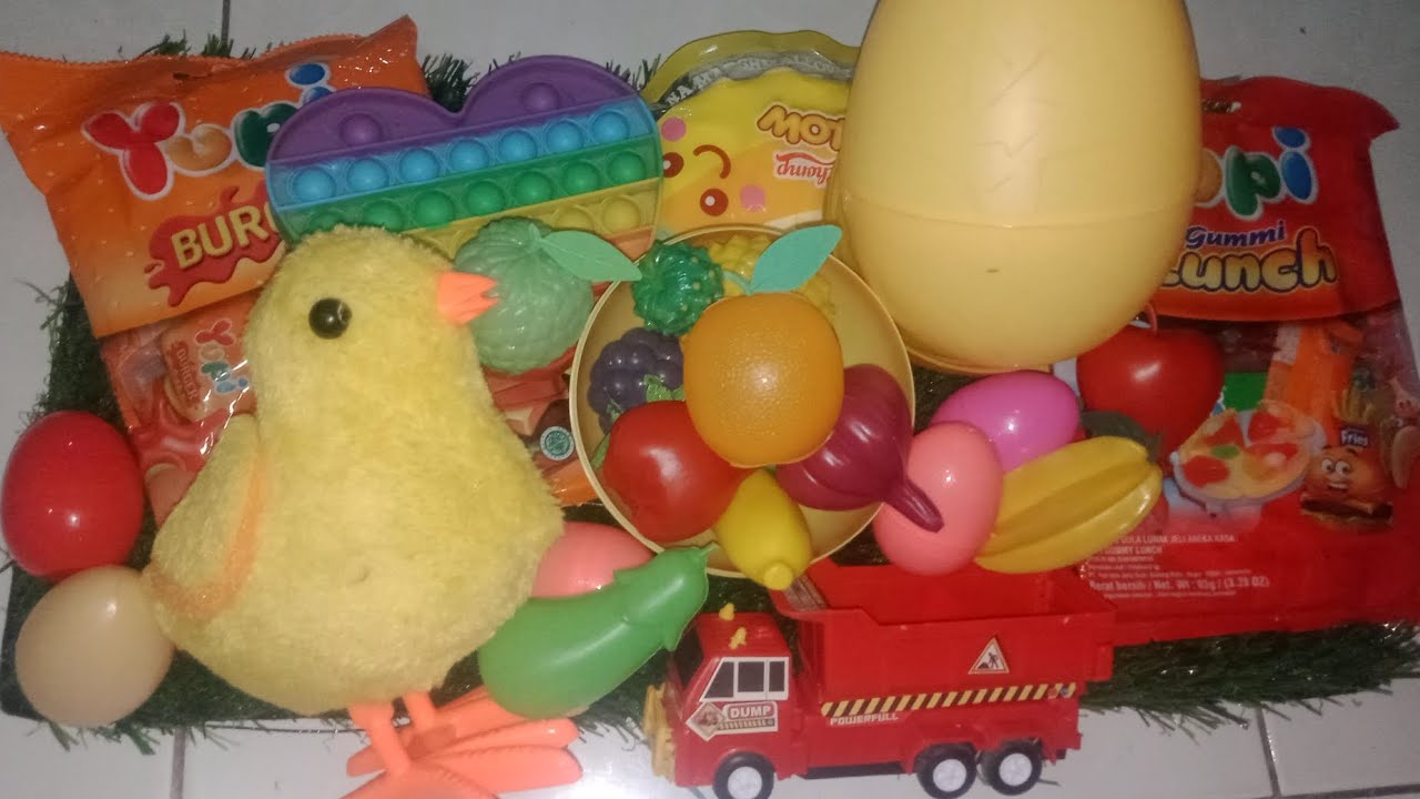 Hunting permen yupi,marshmallow,lolipop unik ,bebek lucu ,sapi ,eggs ...