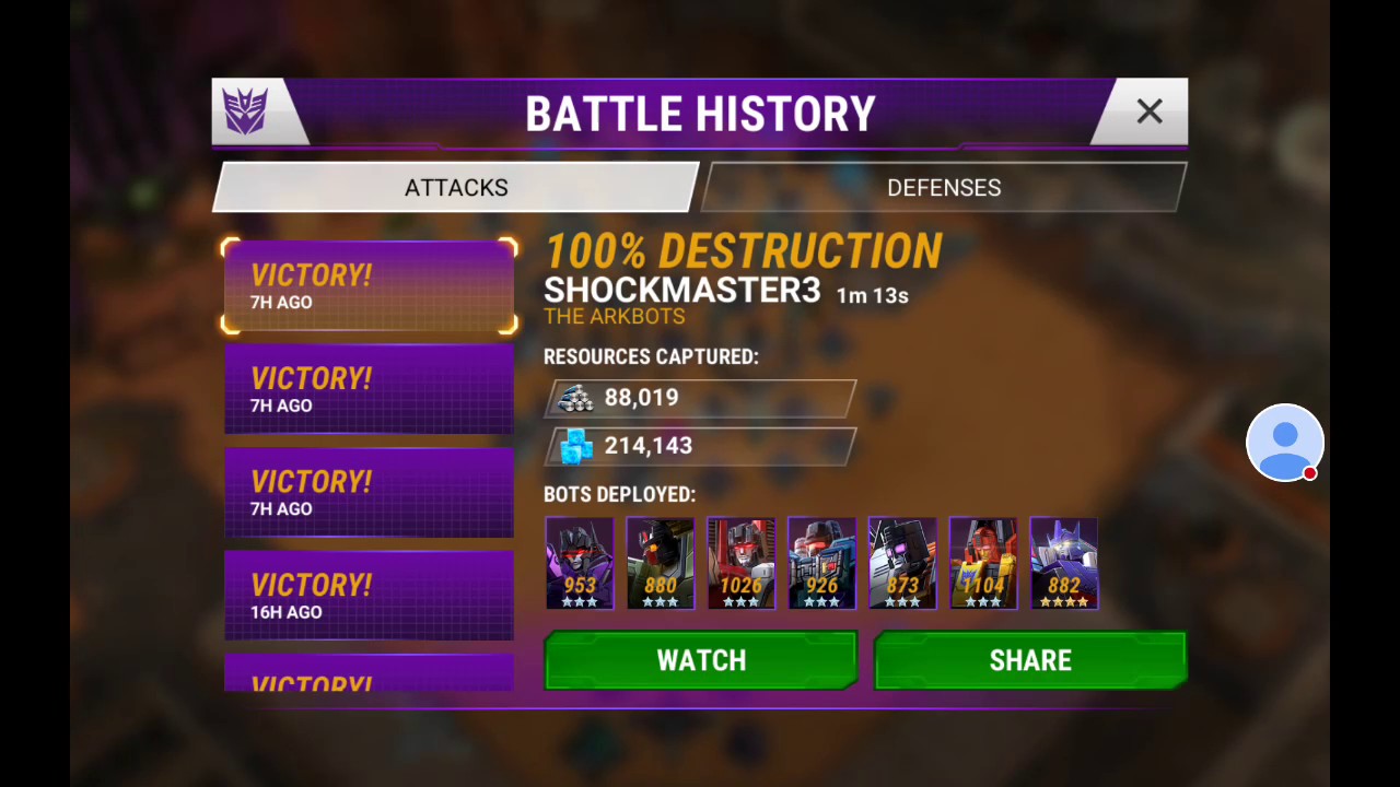 Testing new base layout in Transformers Earth Wars - YouTube