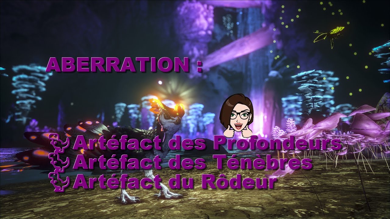 ARK ABERRATION 🦖Les 3 cavernes et leurs artéfacts ! - YouTube
