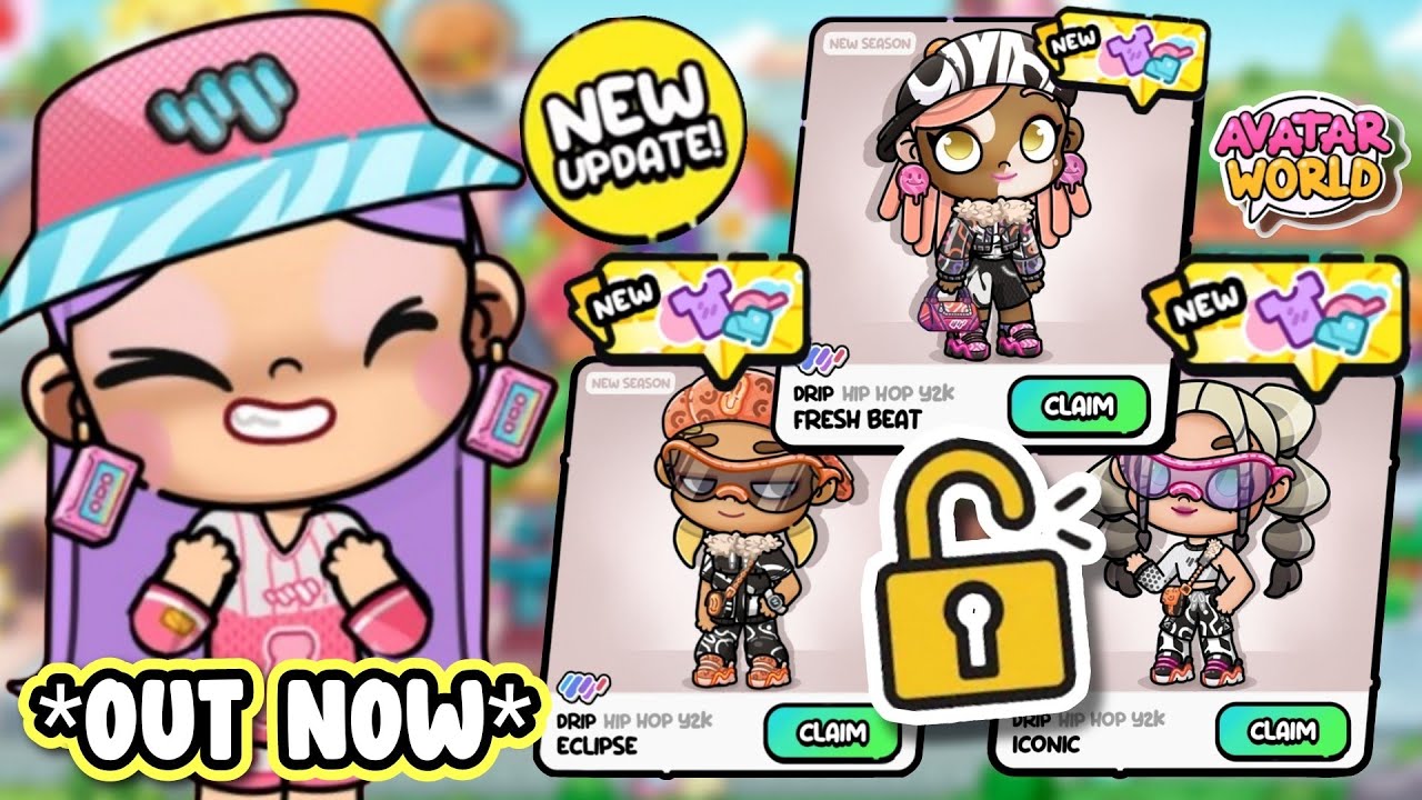 **OUT NOW** NEW EXCLUSIVE FASHION DROP CLOTHING UPDATE IN AVATAR WORLD ...