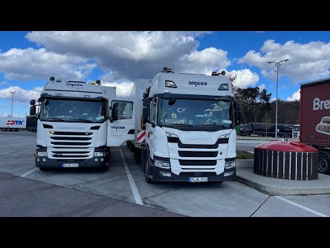 #Scania TIR Vinci 2,5x6 metre Container yükledik..