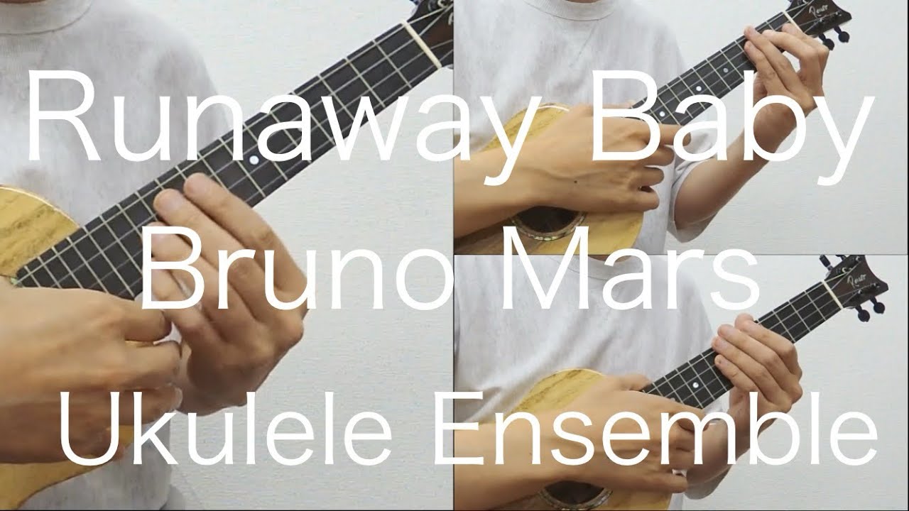 Runaway Baby (Bruno Mars) Ukulele Ensemble - YouTube