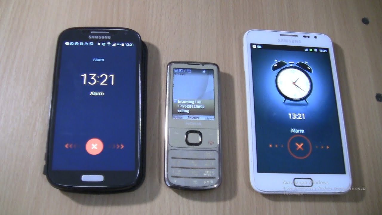 Double Ringing alarms at the Same Time Samsung S4 black cover+Note 1 ...