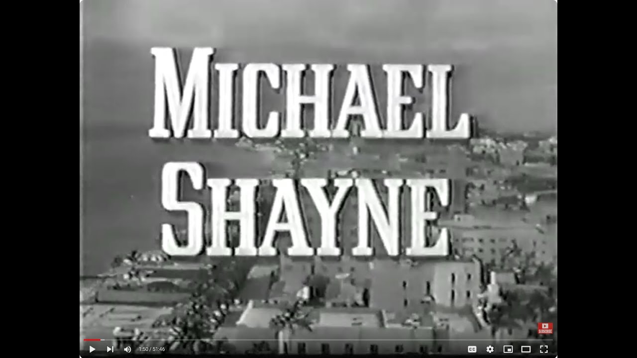 Michael Shayne - Murder At The Convention, Season 1, Episode 22 - YouTube