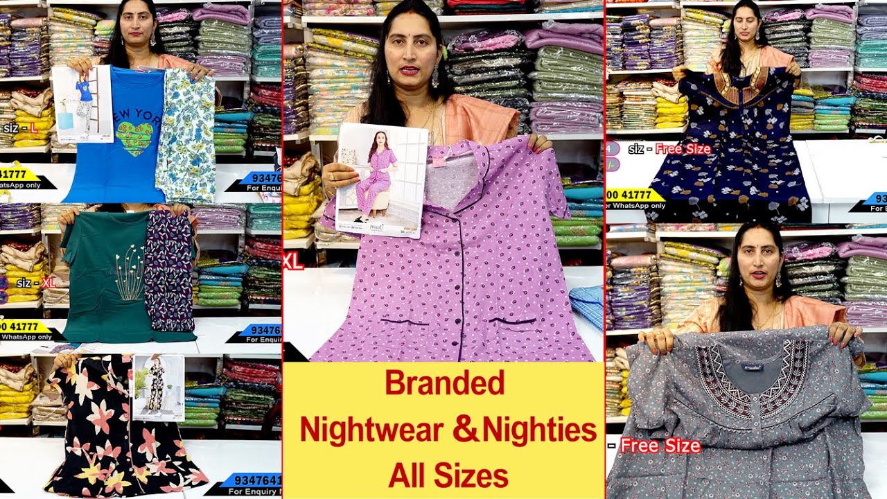 Branded Nightwear & Nighties All Sizes #kanakadurgacollections #dress # ...