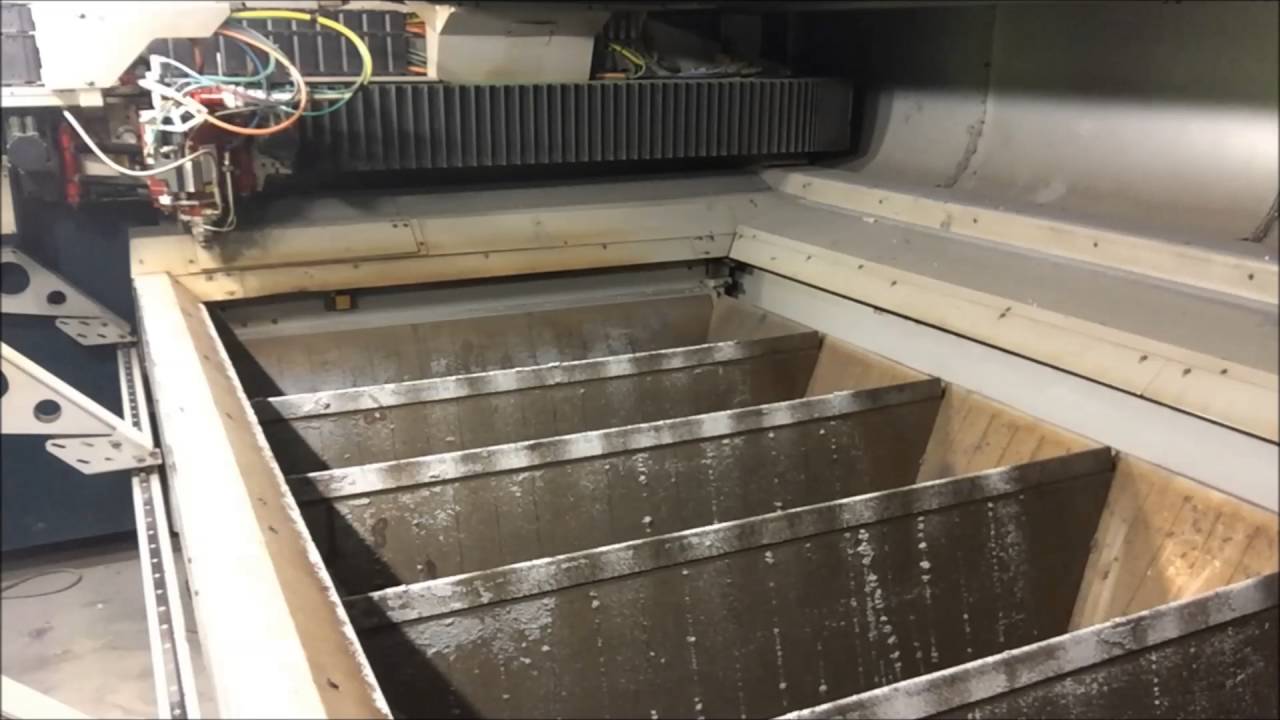 Automatic Pallet Changer and Edge Detection - Laser Cutting - YouTube