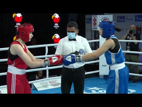 Kielce 2021 Session3A (W60kg) MANUKYAN Ani (GER) vs BELKHADRA Sabrina (FRA)