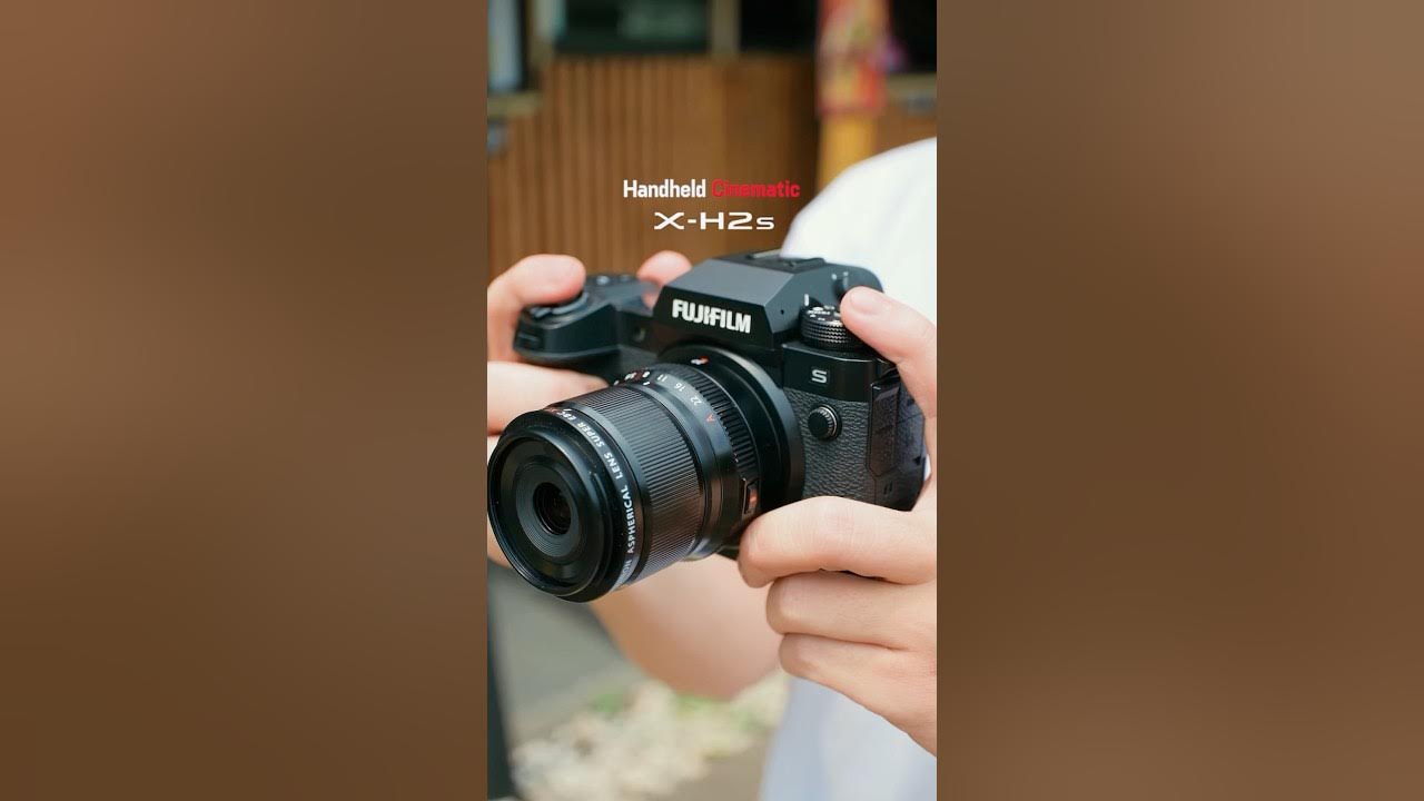 Cinematic Handheld with X-H2s #XH2S #XH2S_id #Fujifilm_id #FujifilmIndonesia - YouTube