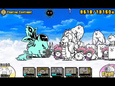The Battle Cats - Floating Continent (ItF Ch. I) - YouTube