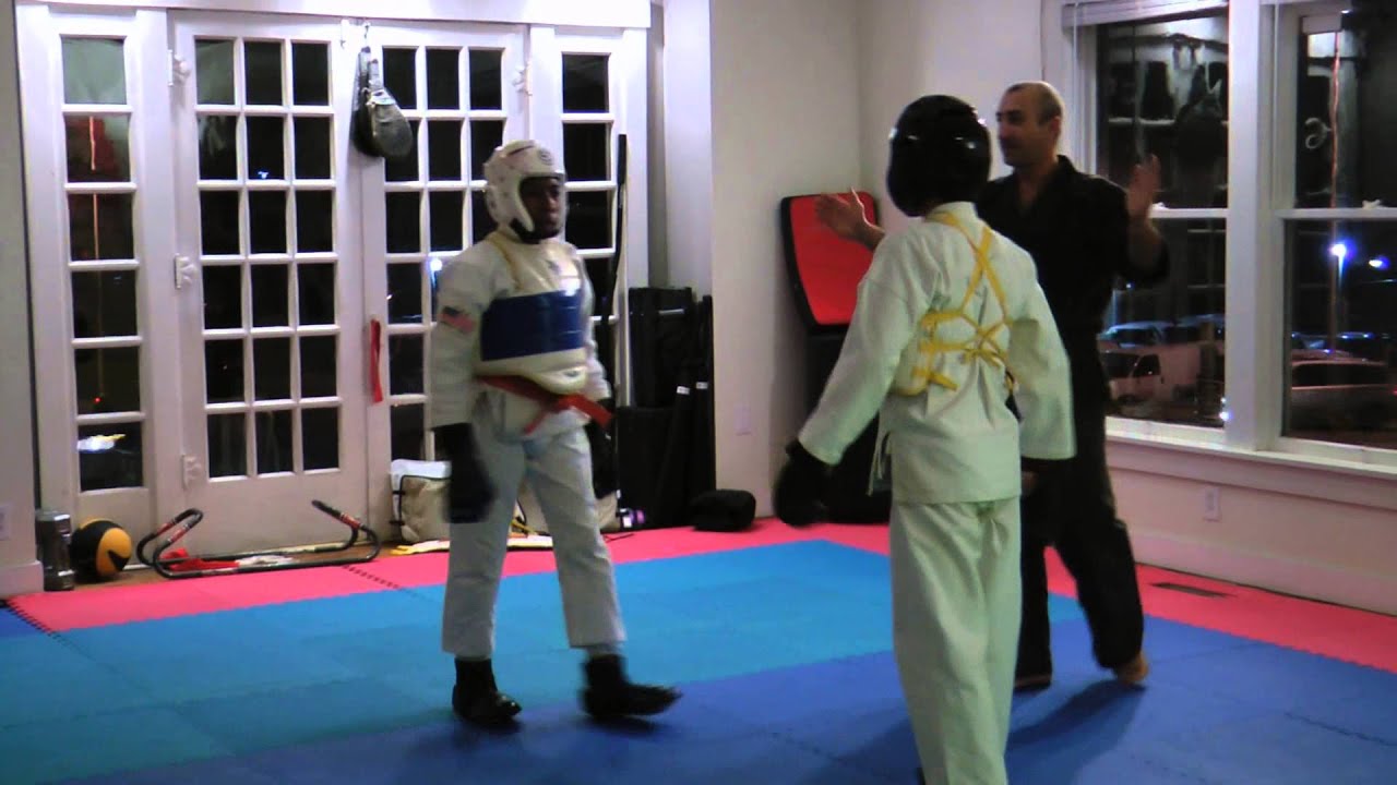 Continuous sparring practice - YouTube