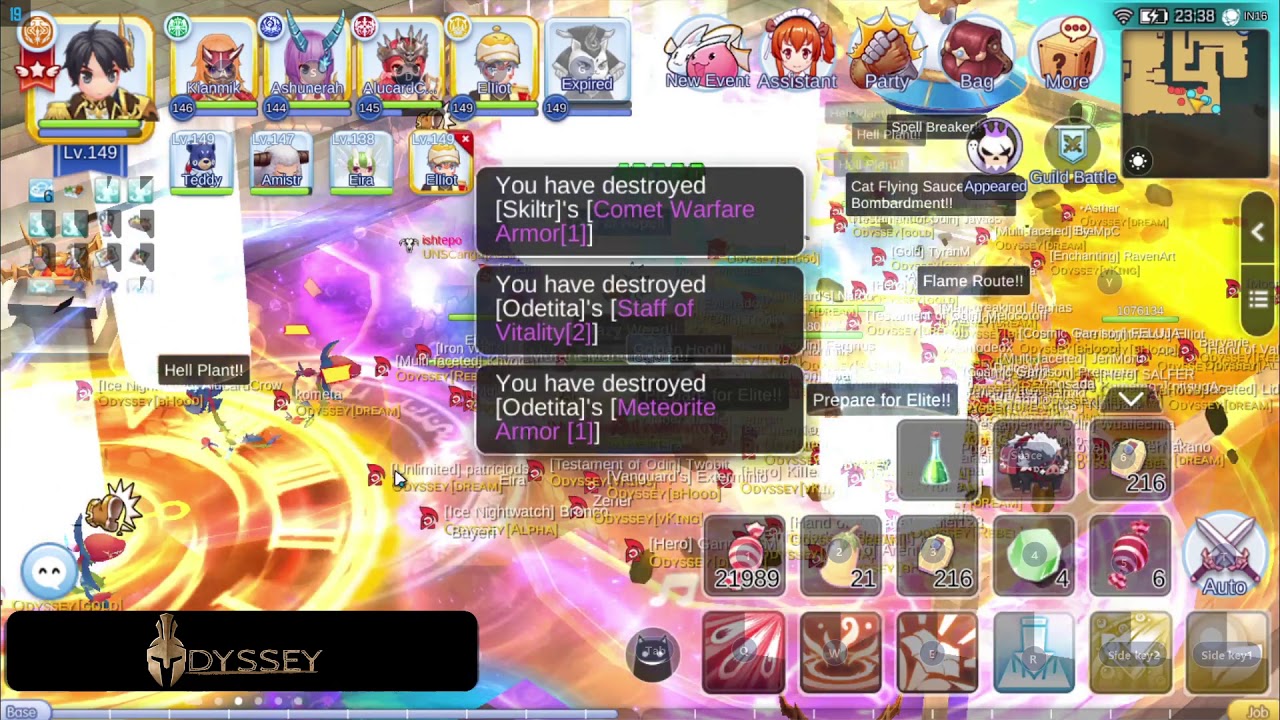 Odyssey RoM [WOE/GVG] 02/07/2020 - YouTube