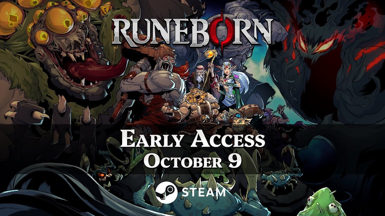 Runeborn Early Access Launch Trailer - YouTube