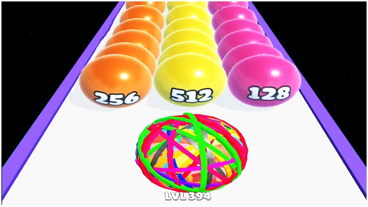 Ball Merge 2048 (iOS) Vs Rolling Ball Game Merge Number (Android) - YouTube