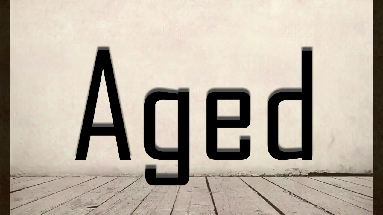 How to Pronounce Aged - YouTube