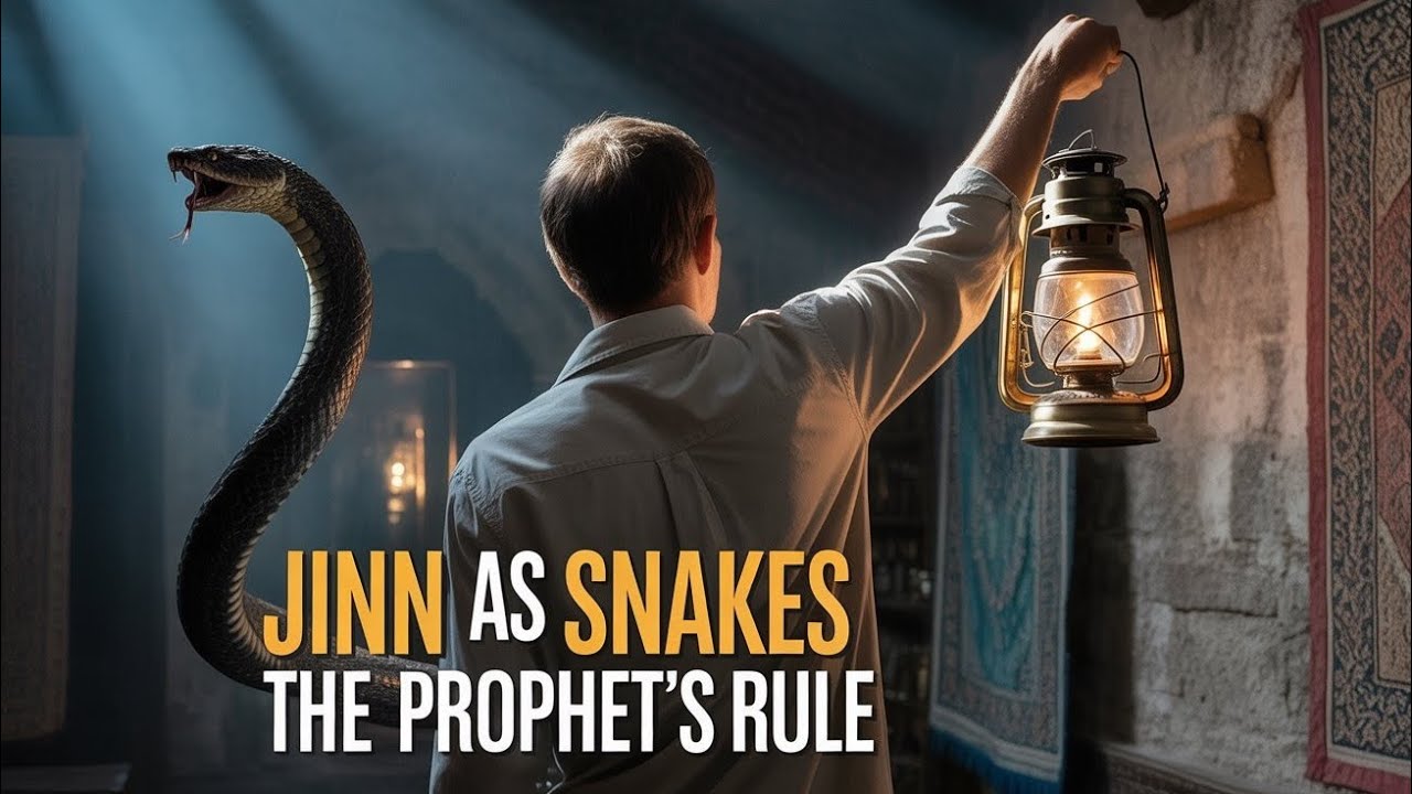 The Prophet ﷺ’s Warning: When Jinn Appear as Snakes in Your Home (Sahih ...