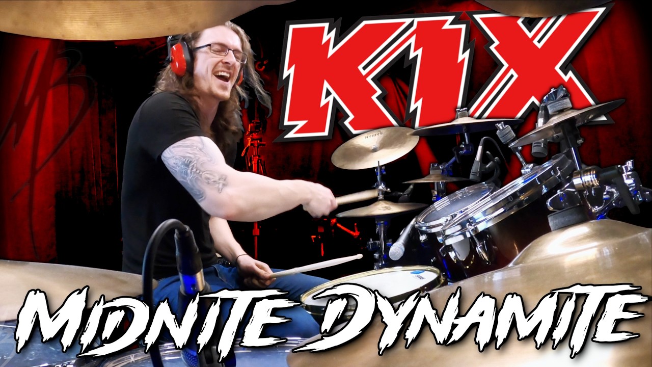 KIX - Midnite Dynamite - Drum Cover | MBDrums - YouTube