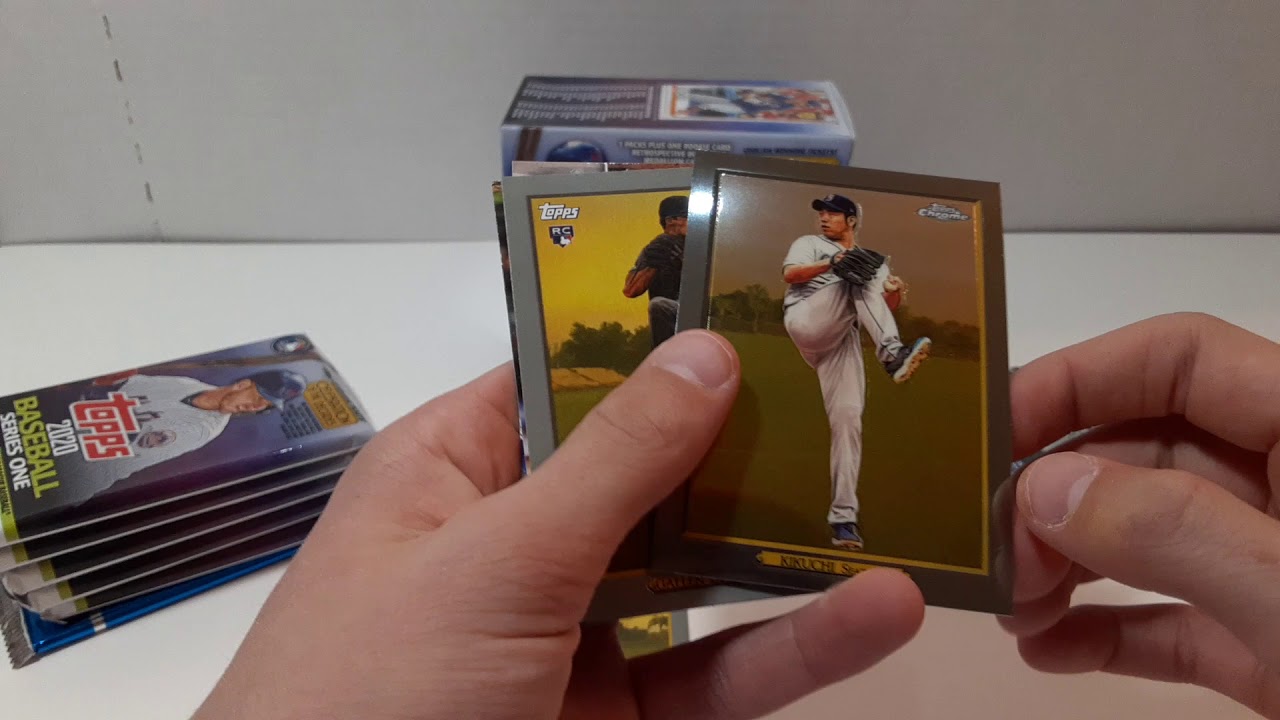 2019 topps series 1 blaster box #1 - YouTube
