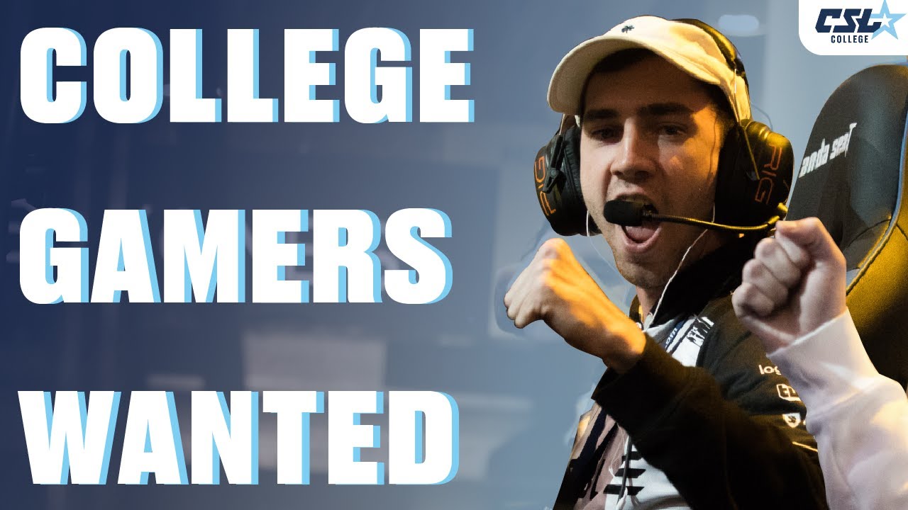 College Gamers Wanted - Start Your Journey - YouTube