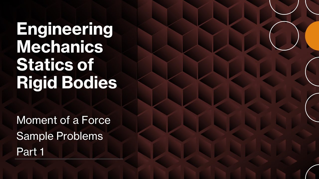 Moment of a Force - Sample Problems Part 1 - YouTube