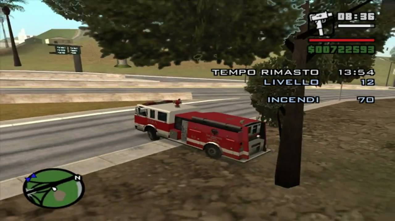 GTA san andreas - Missione Pompiere ( firefighter side mission ) ( PC ...