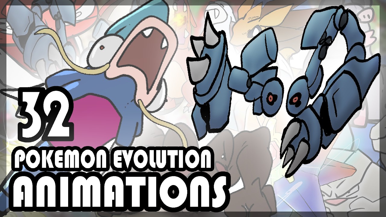 8 MIN OF POKEMON EVOLUTION ANIMATED - YouTube