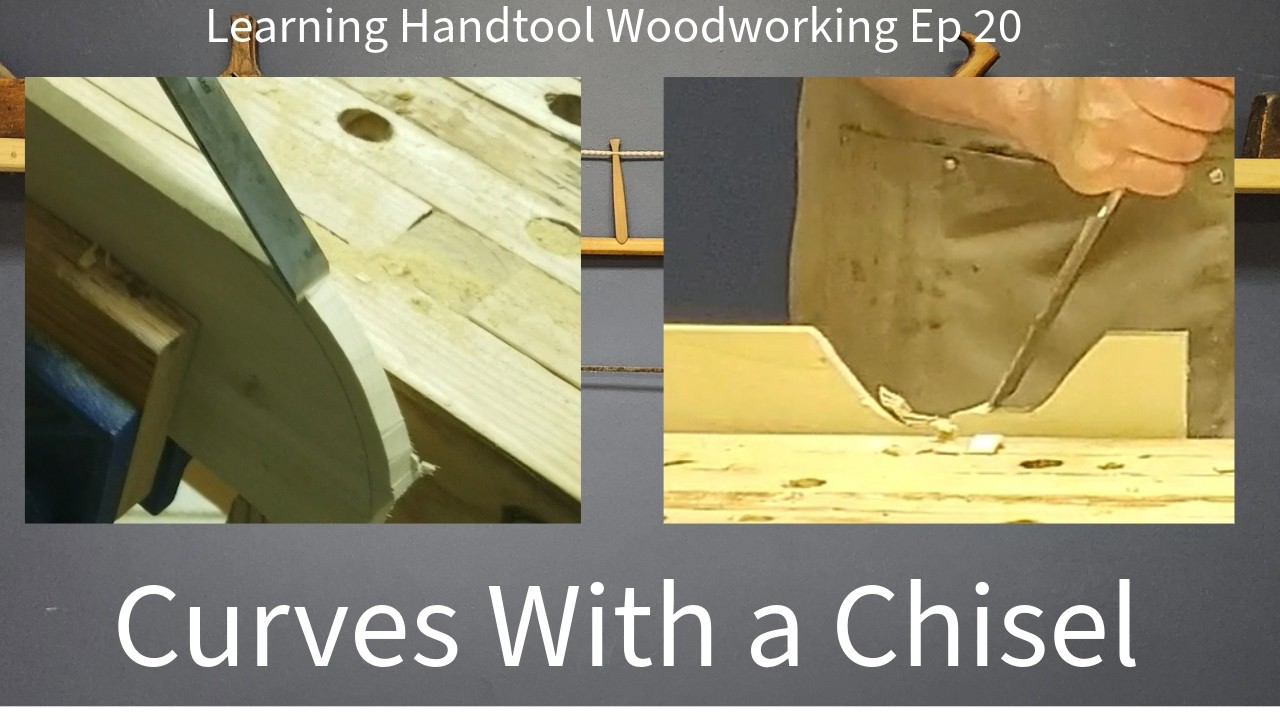 Curves with a Chisel: Learning Handtool Woodworking Ep20 - YouTube