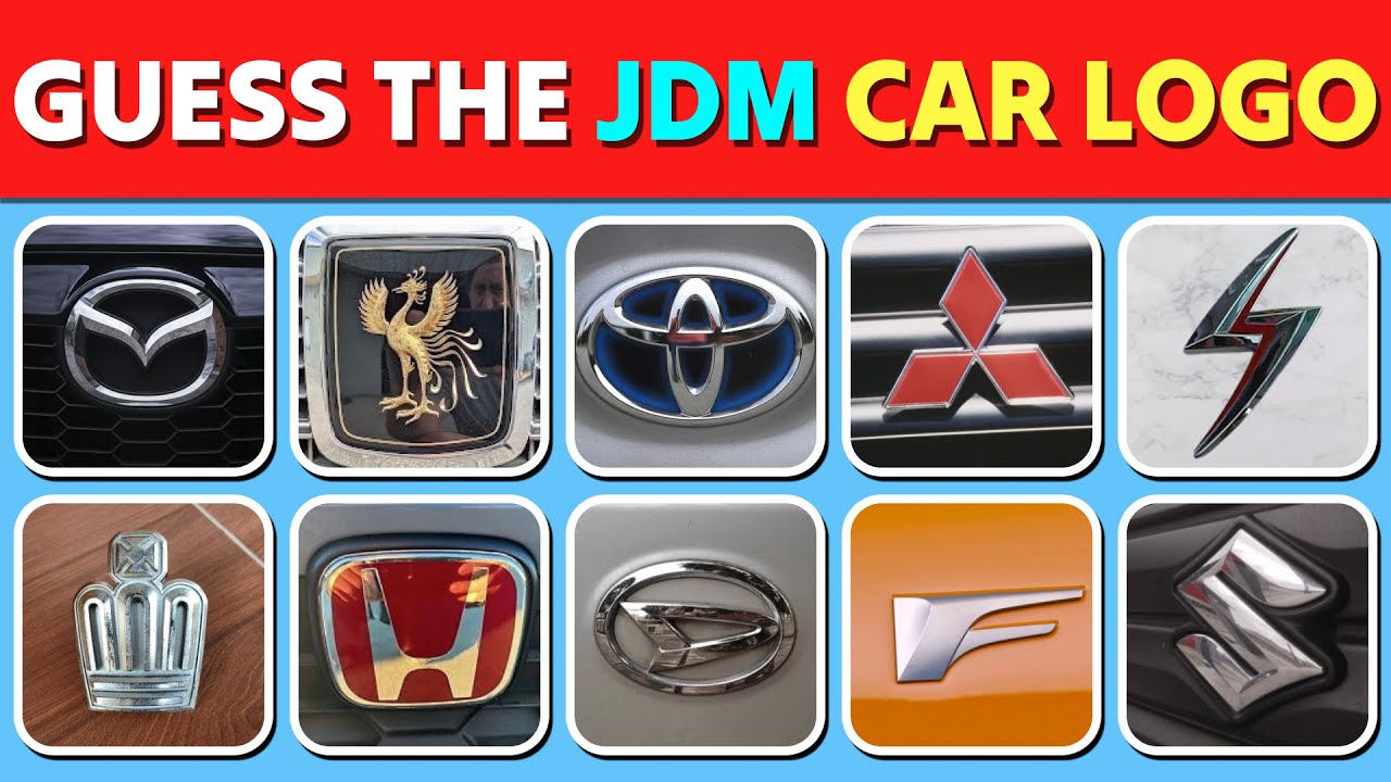 Guess the Japan Car Logo - EXPERTS ONLY | JDM Edition - YouTube