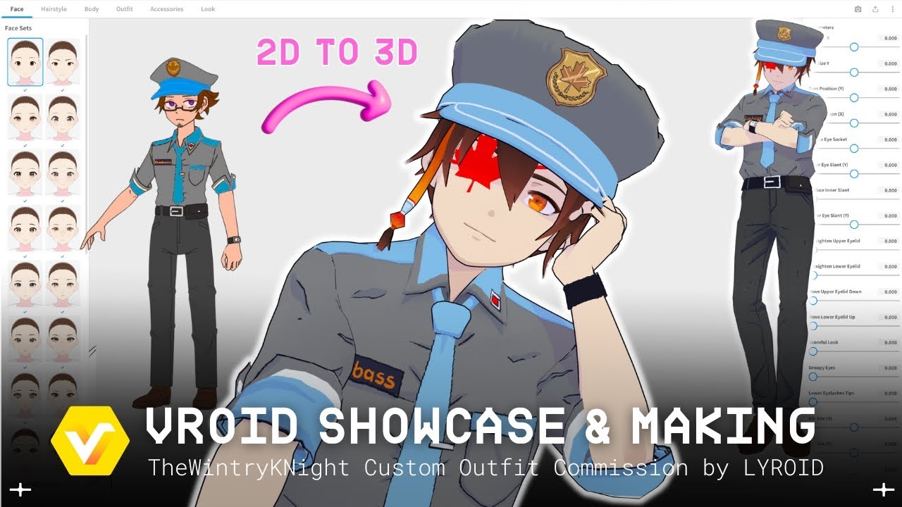 3D VTuber VRoid Custom Outfit - Commission ☆ VRoid Making【#VRoid Studio ...