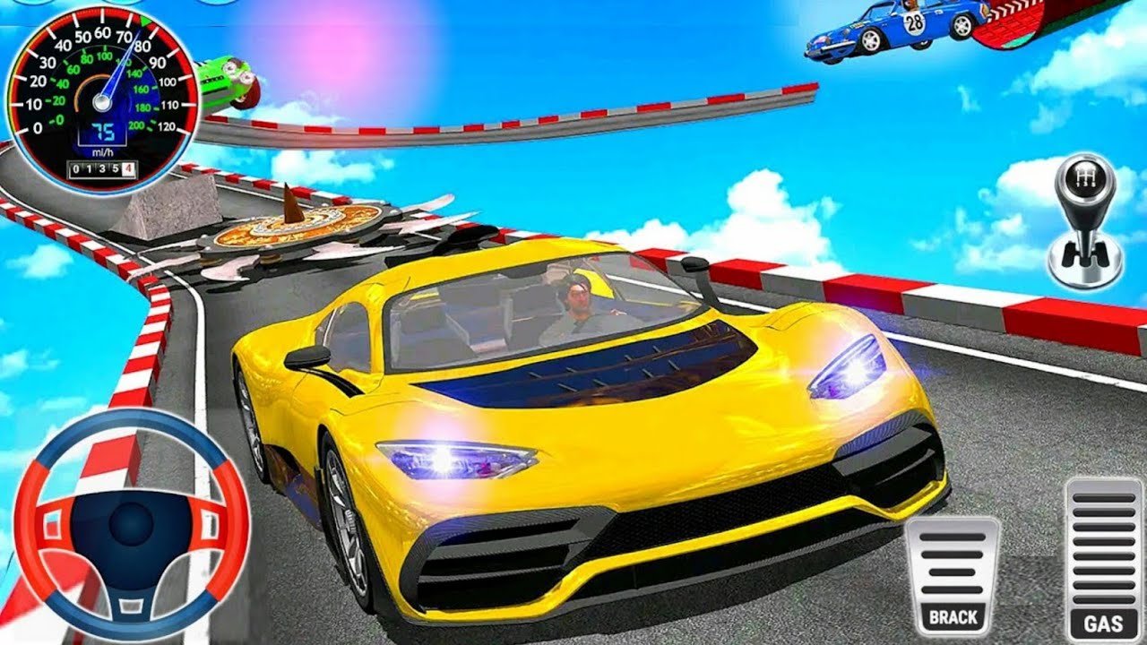 "RampRush: Turbo Charge" Mega Ramp Car Racing Android Gameplay 🎮🚘 - YouTube
