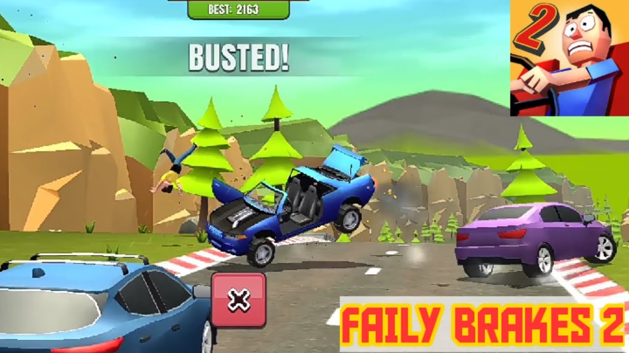 FAILY BRAKES 2: FlatOut Android Gameplay - YouTube