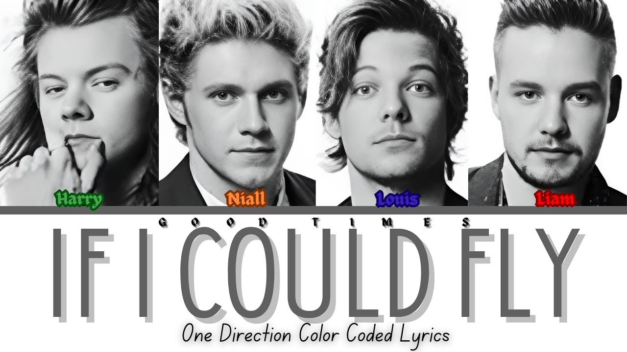 One Direction- If I Could Fly (Color Coded Lyrics) - YouTube