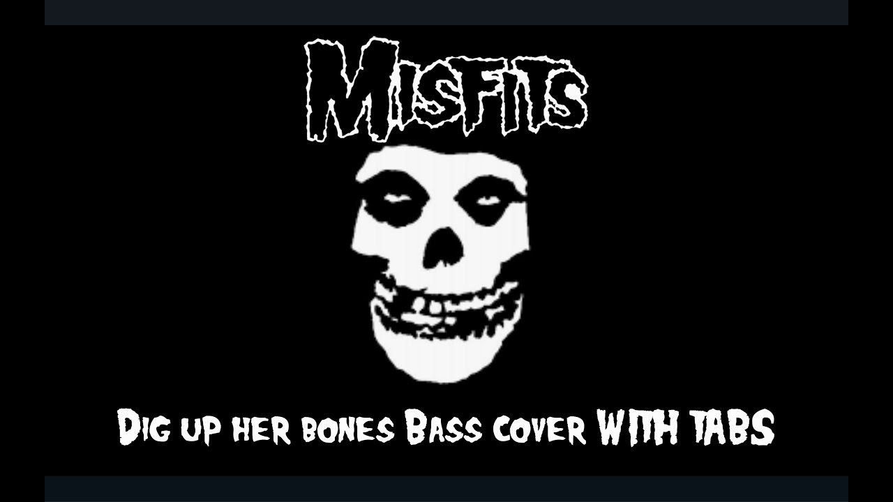 Misfits - Dig Up Her Bones BASS COVER WITH TABS - YouTube
