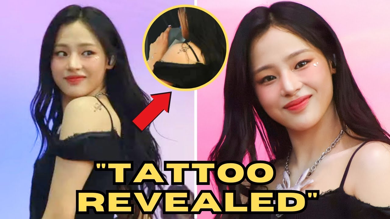 Fans Goes Wild For Newjeans Minjis Eye Catching Surprising Tattoo At Lollaplaza Youtube