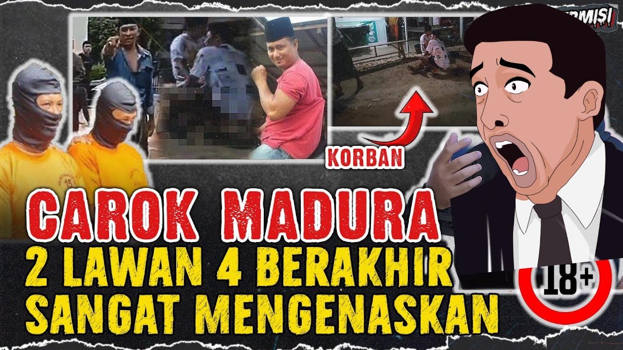 KRONOLOGI CAROK MAUT MADURA? GURU SILAT TERKUAT TUMBANG MENGENASKAN ...