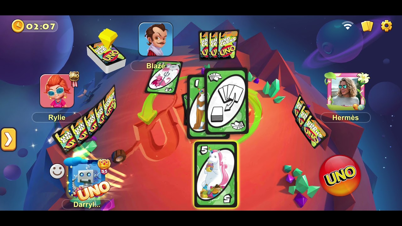 UNO! Mobile Game - Grand Prix Single #2 - YouTube