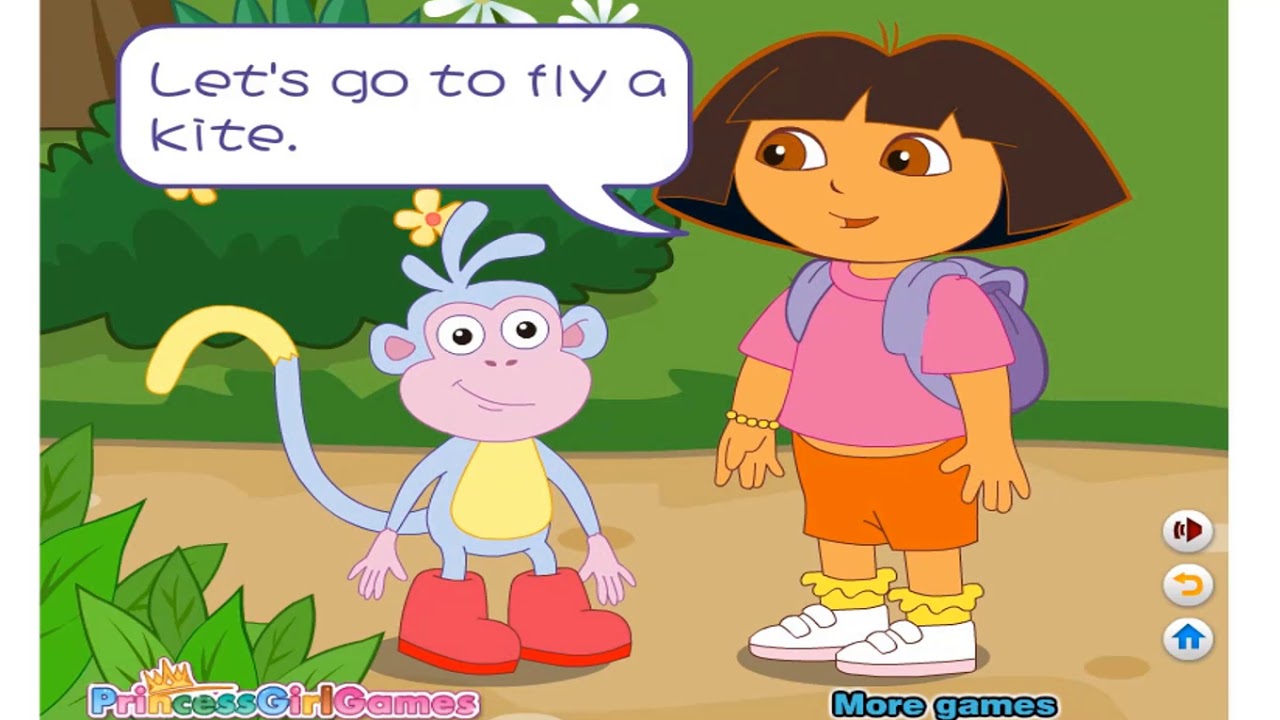 Dora A Fly Kite | Educational game for Children | Games For Kids | Game ...