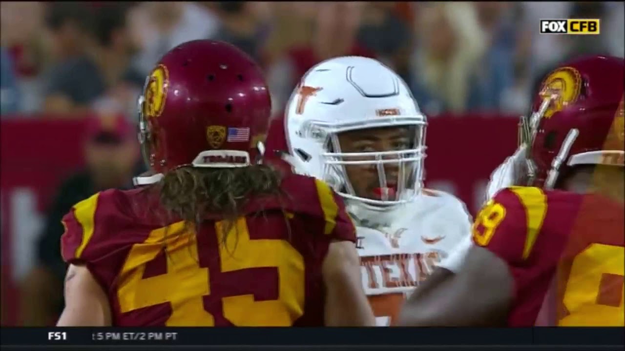 Collin Johnson (Texas WR) vs. USC (2017) - YouTube