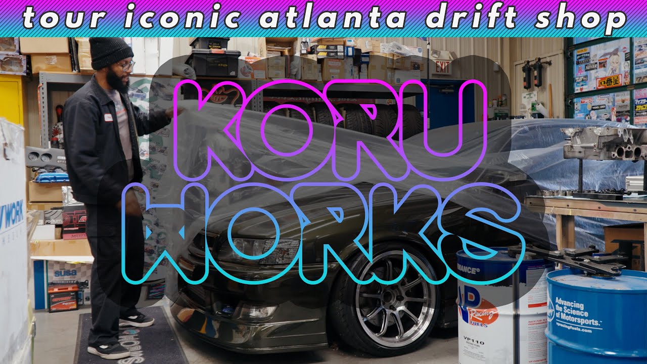 Real OG's of the drift scene in Atlanta : a tour of Koru Works - YouTube