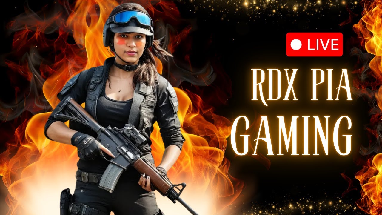 PIA IS LIVE | BGMI DOMINATION | FUN LIVE | GIVEAWAY | - YouTube