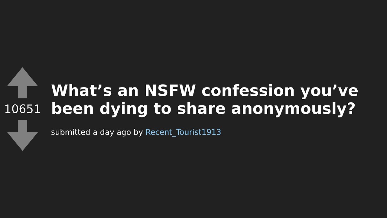 Shocking NSFW Confessions from Reddit! 🙈😱 | AskReddit Thread REVEALED - YouTube